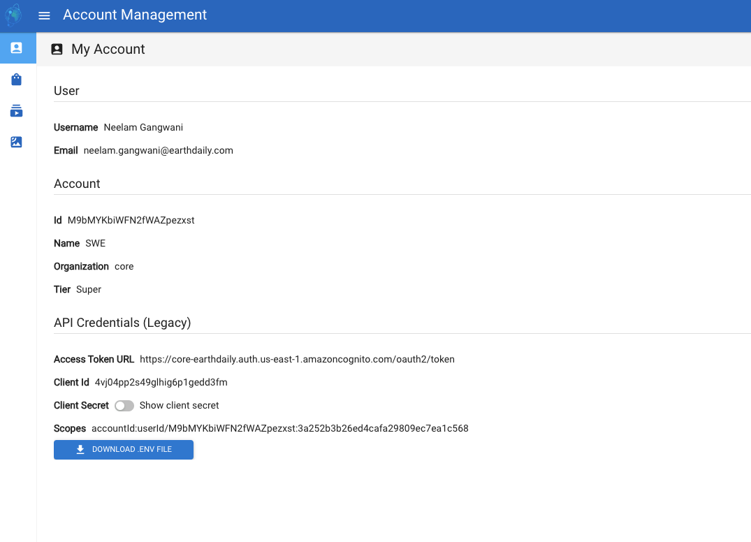 API Authentication | EDA-Documentation